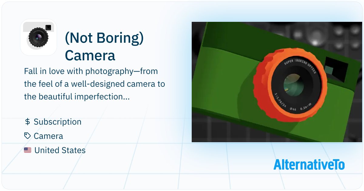 (Not Boring) Camera: The first fully-3D camera interface with dynamic ...