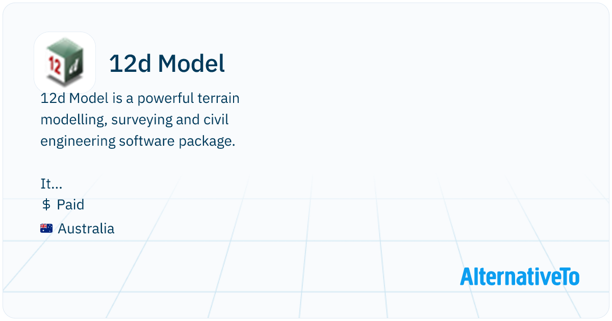 12d Model: Powerful terrain modelling | AlternativeTo
