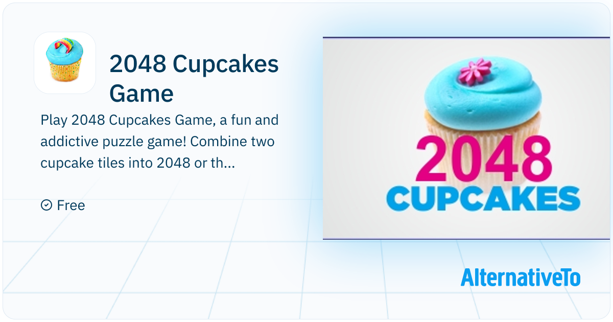 2048 Cupcakes Game: A fun and addictive puzzle game! | AlternativeTo