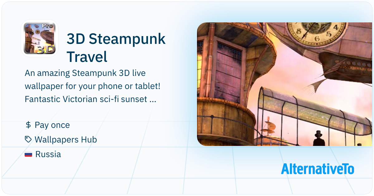 3D Steampunk Travel: Fantastic Victorian sci-fi environment with ...