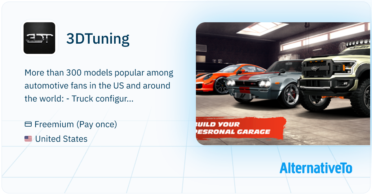 3DTuning: A 3D car configurator tool and game that gives you the ...