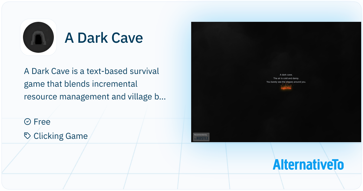 A Dark Cave: A text-based survival and settlement-building game set in ...