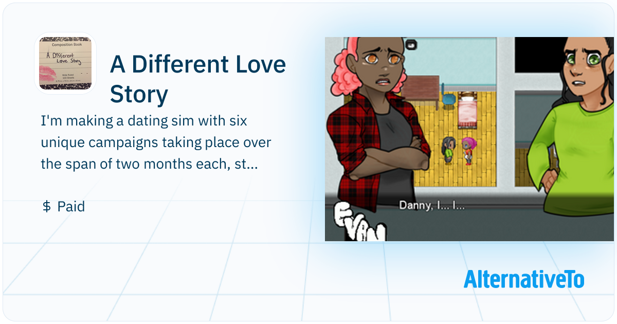 A Different Love Story: Visual novel/game focusing on 6 playable LGBT ...