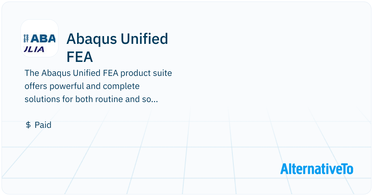 Abaqus Unified FEA: Finite Element, Multiphysics, and Simulation ...