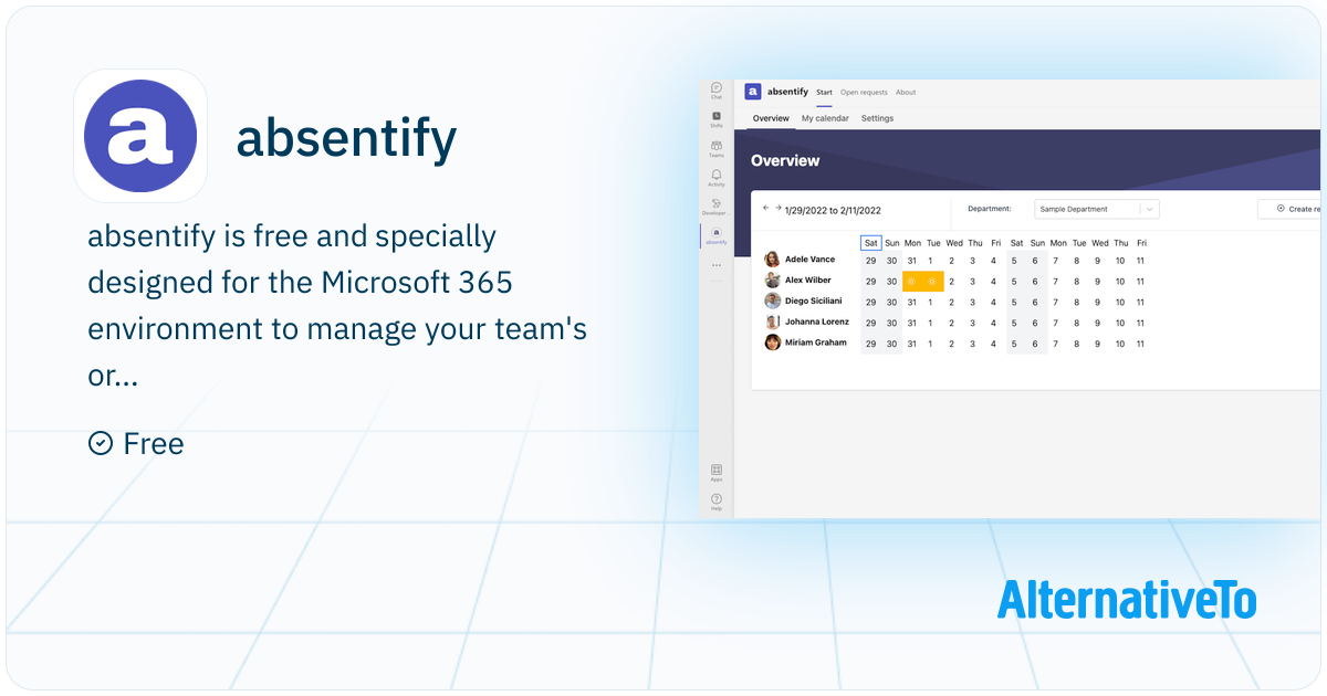 absentify: Is free and specially designed for the | AlternativeTo