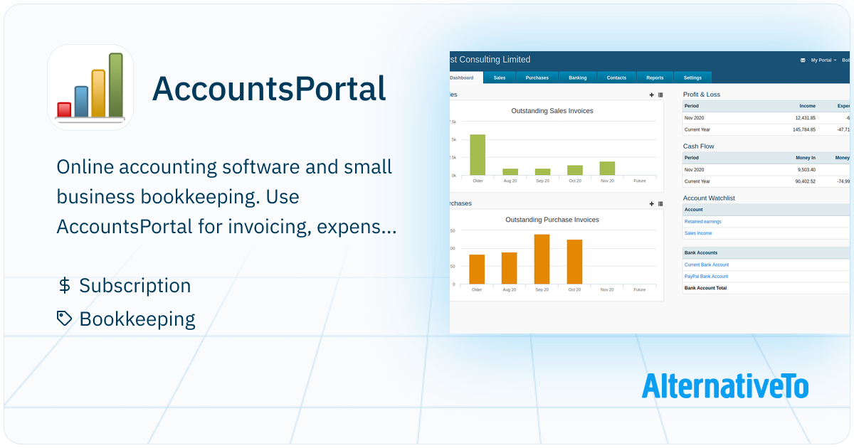 AccountsPortal: Easy online accounting software used by thousands of ...