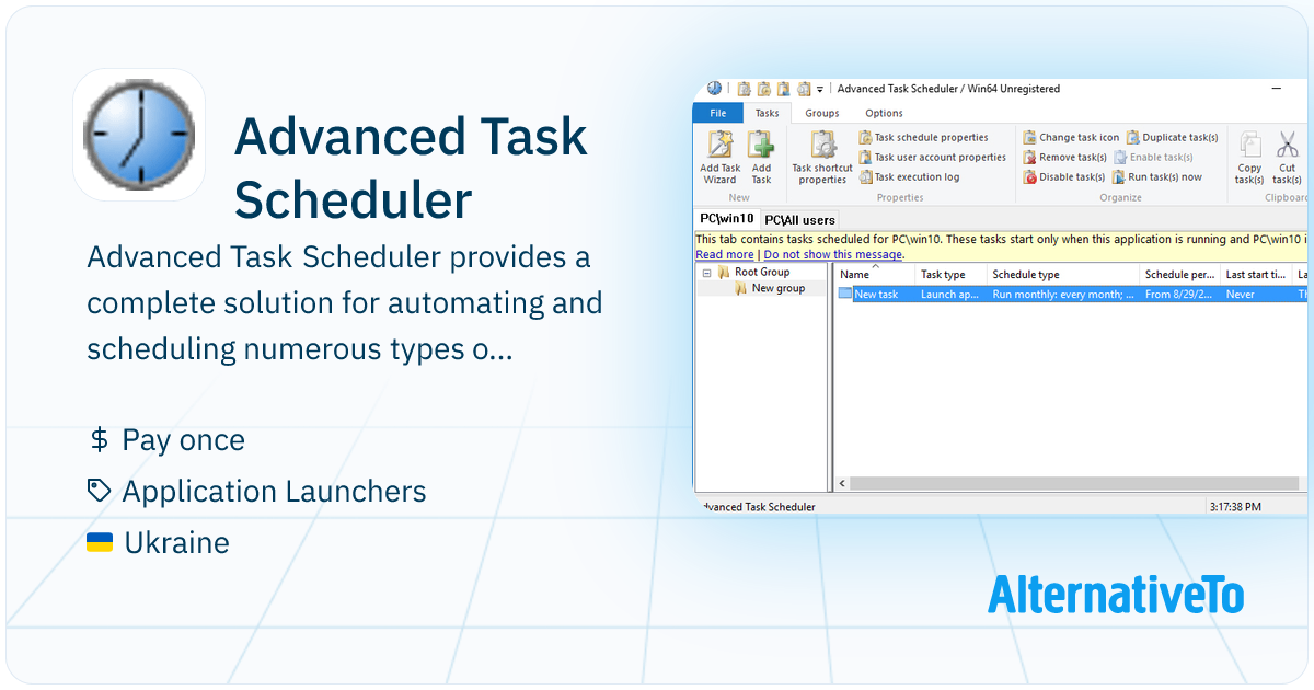 Advanced Task Scheduler: A powerful and versatile task scheduler ...