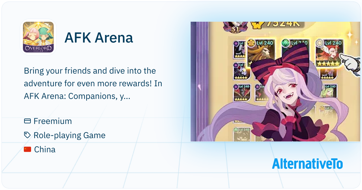 AFK Arena: The Best RPG for Busy You | AlternativeTo