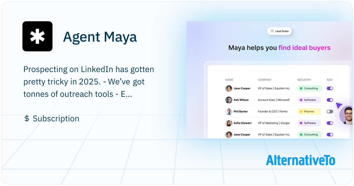 Agent Maya: AI co-pilot that starts LinkedIn conversations and guides ...