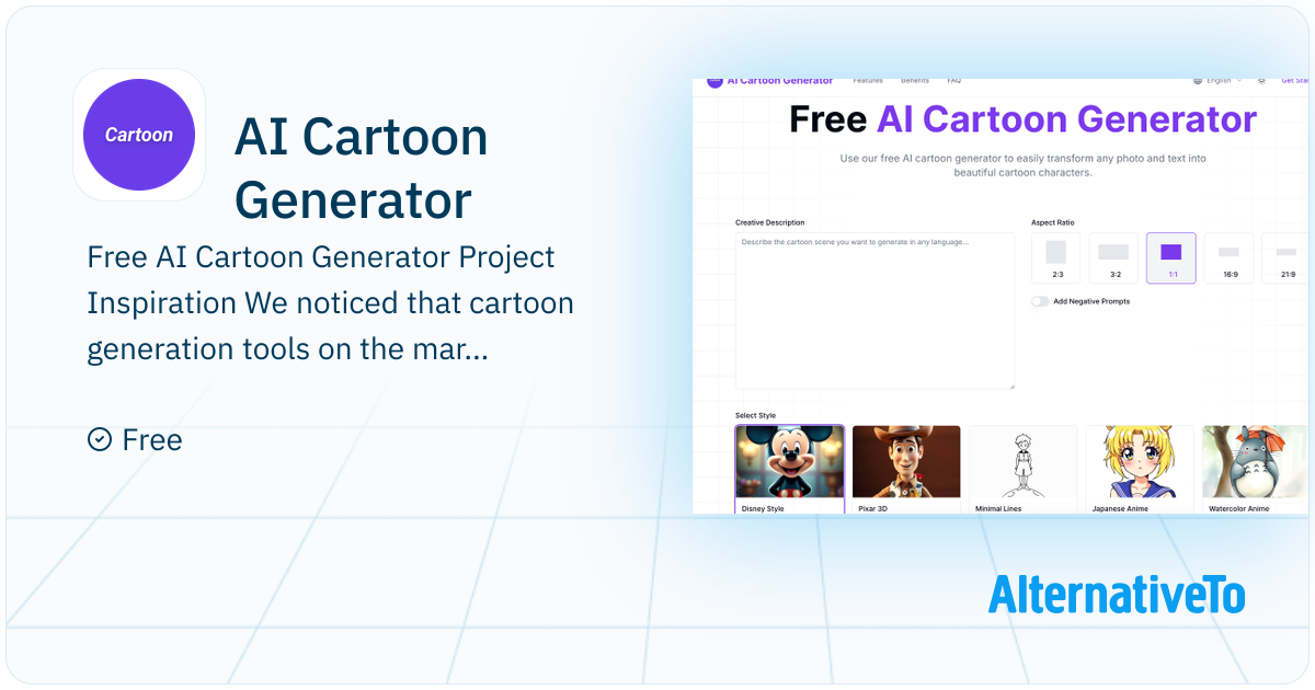 AI Cartoon Generator: Transform photos and text into stunning cartoon ...