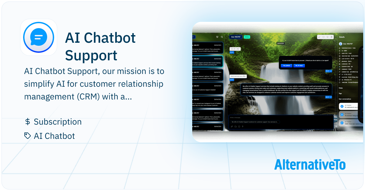 AI Chatbot Support: Autonomous AI and Live Chat for customer service ...