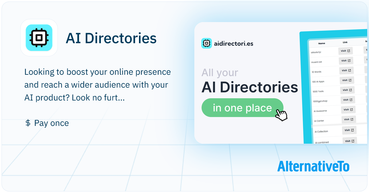 AI Directories: We can help you launch your AI product to 100 ...