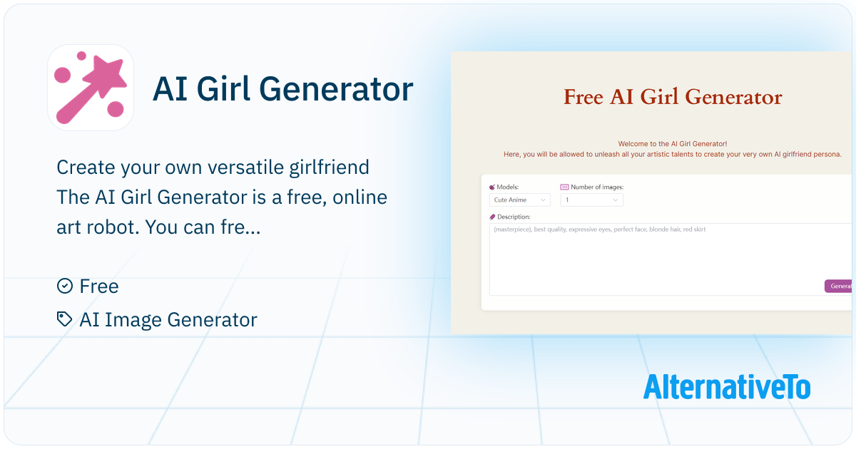 AI Girl Generator: Online is an online AI art creation tool that allows ...