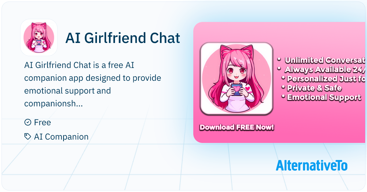 AI Girlfriend Chat: Free AI companion app for Android. Chat 24/7 with ...