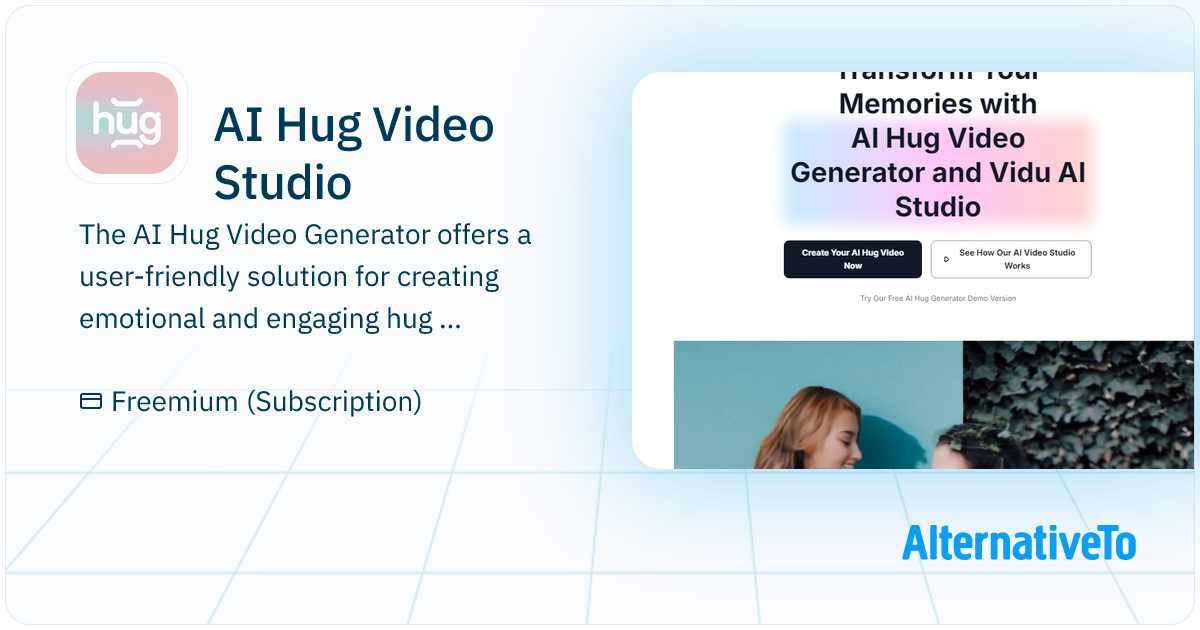 AI Hug Video Studio: Effortlessly create captivating videos from your ...