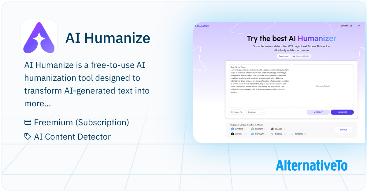 AI Humanize: Rewrite your text with AI Humanizer: make your content ...