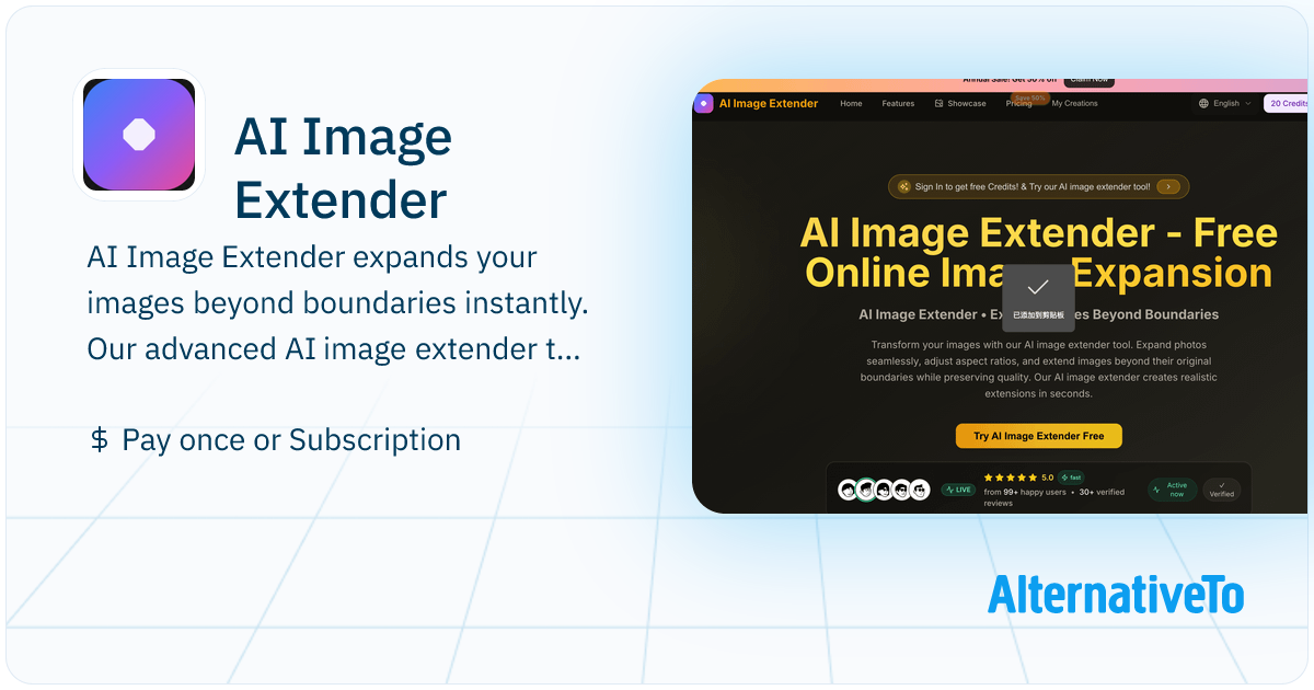 AI Image Extender: : Uncrop & Expand Image Online for Free | AlternativeTo