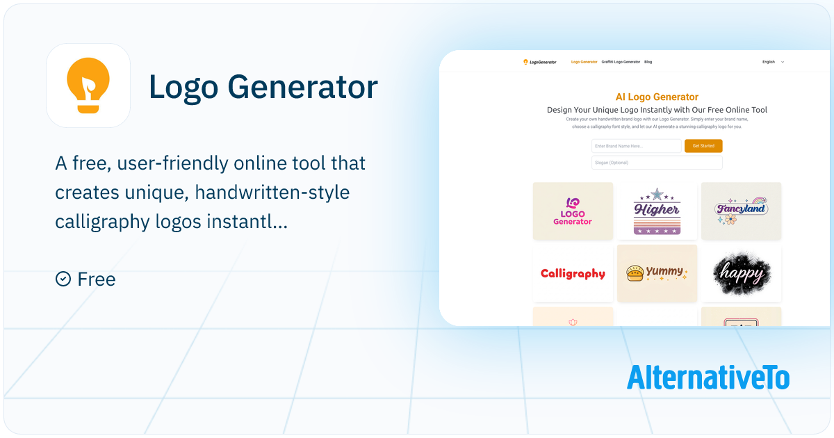 Logo Generator: Design Your Unique Logo Instantly with Our Free Online ...