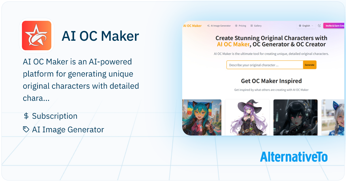 AI OC Maker: AI Original Character Maker: Create Your Next Game & Anime ...