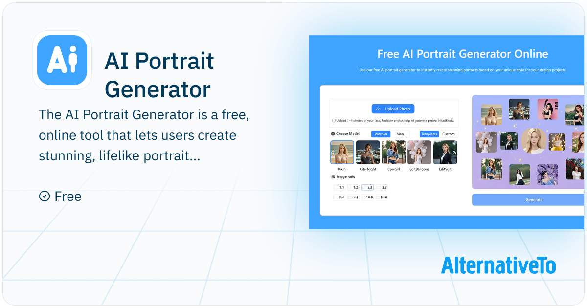 AI Portrait Generator: Create AI-generated portraits from your selfies ...