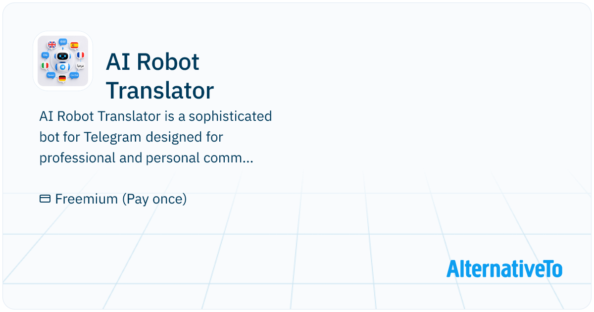 AI Robot Translator: AI-powered real-time voice and text translator for ...