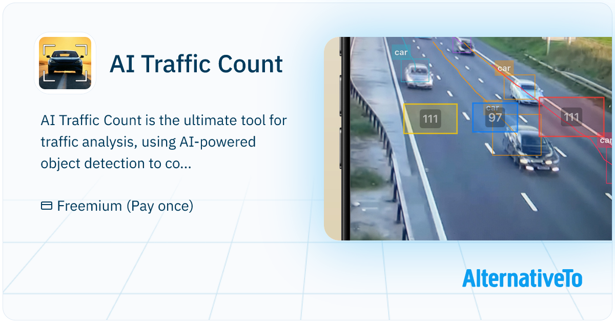 AI Traffic Count: App to automatically count vehicles and persons from ...