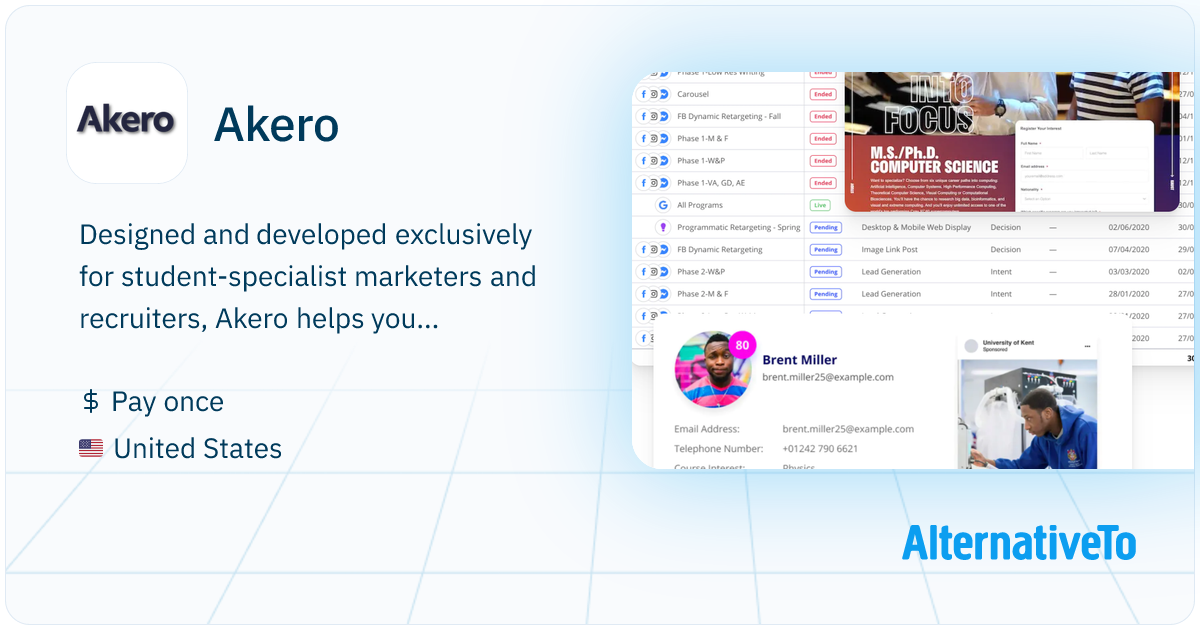 Akero: Uses AI & Automation to improve student advertising performance ...