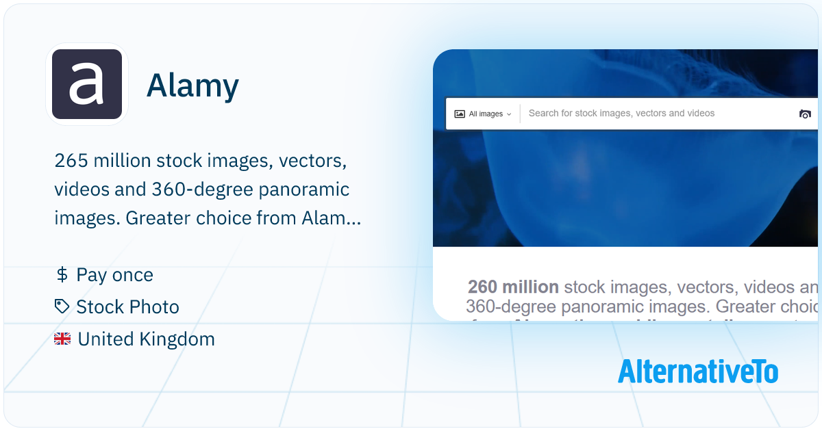 Alamy: Stock Photos, Stock Images & Vectors | AlternativeTo