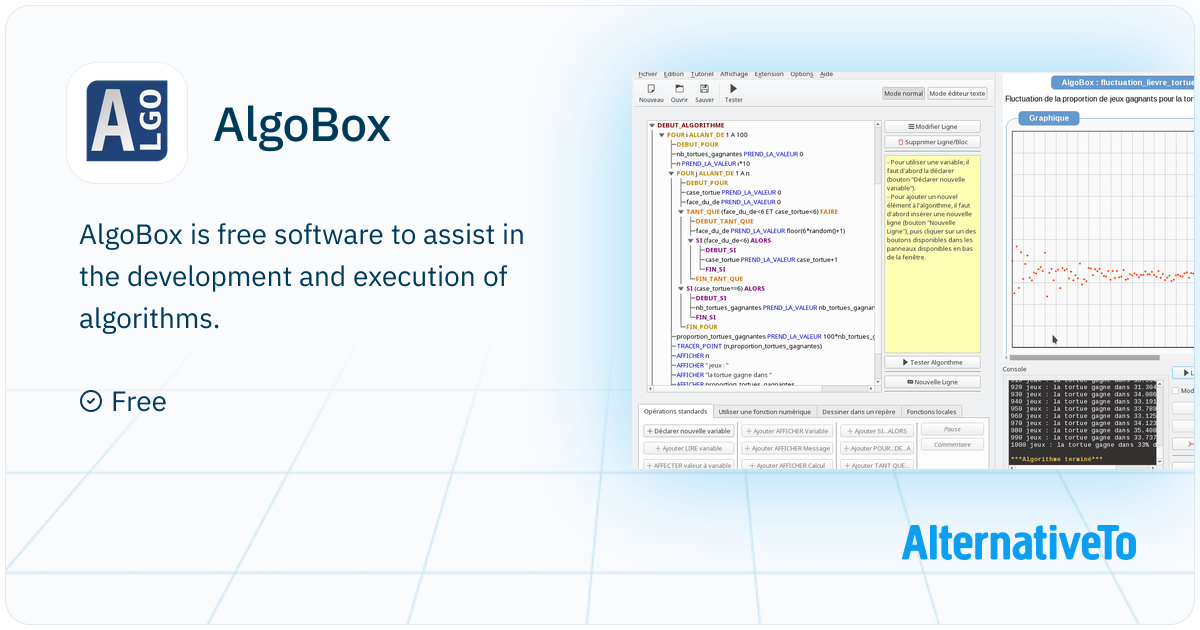 AlgoBox: Is free software to assist in the development and execution of ...