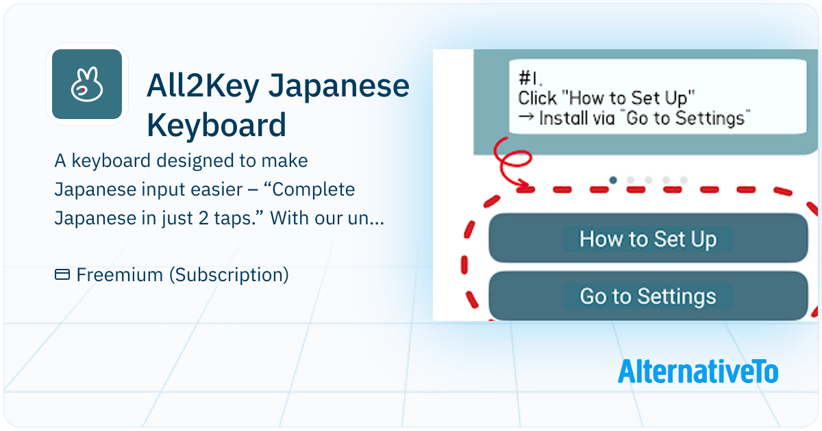 All2Key Japanese Keyboard: A keyboard designed to make Japanese input ...