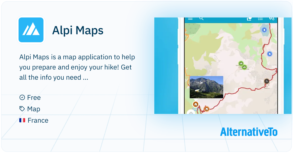 Alpi Maps: Offline hiking maps with GPS, overlays, and marker tools ...