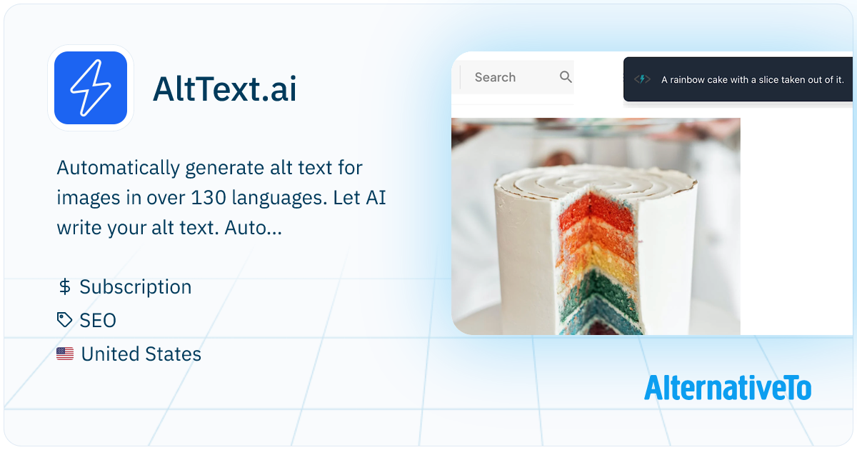 AltText.ai: AI-generated image alt text for 130+ languages, CMS, API ...