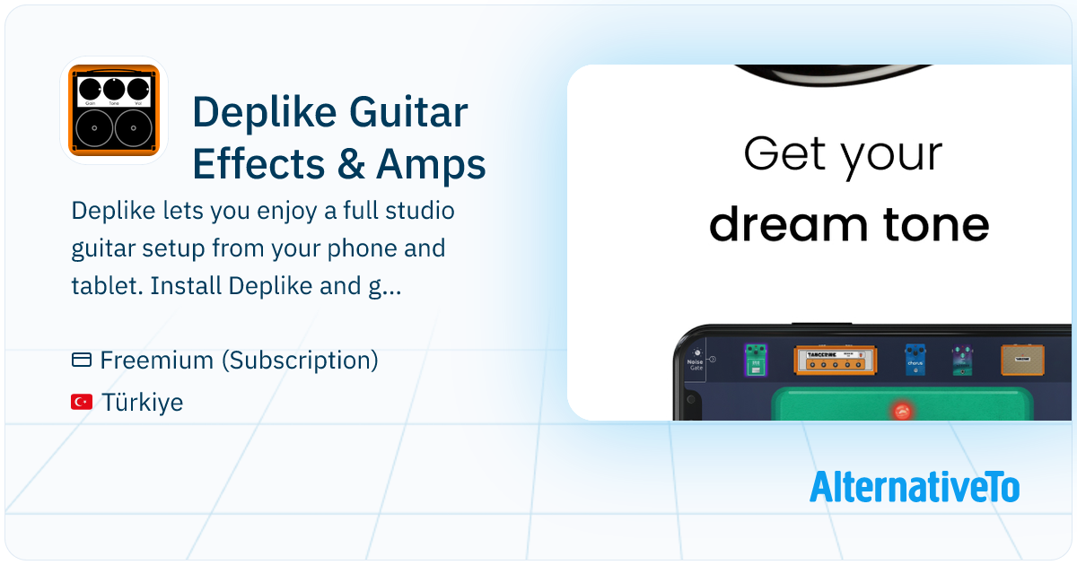 Deplike Guitar Effects & Amps: Deplike lets you enjoy a full studio ...