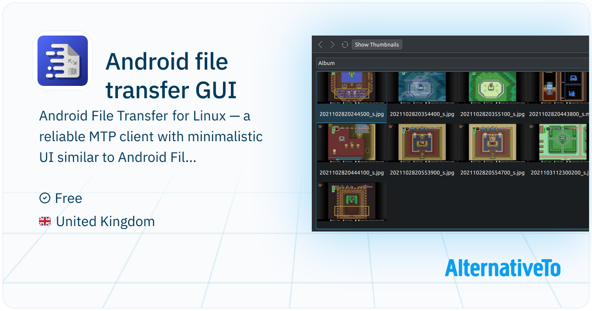 Android file transfer GUI: Android File Transfer Qt UI for Linux, macOS ...