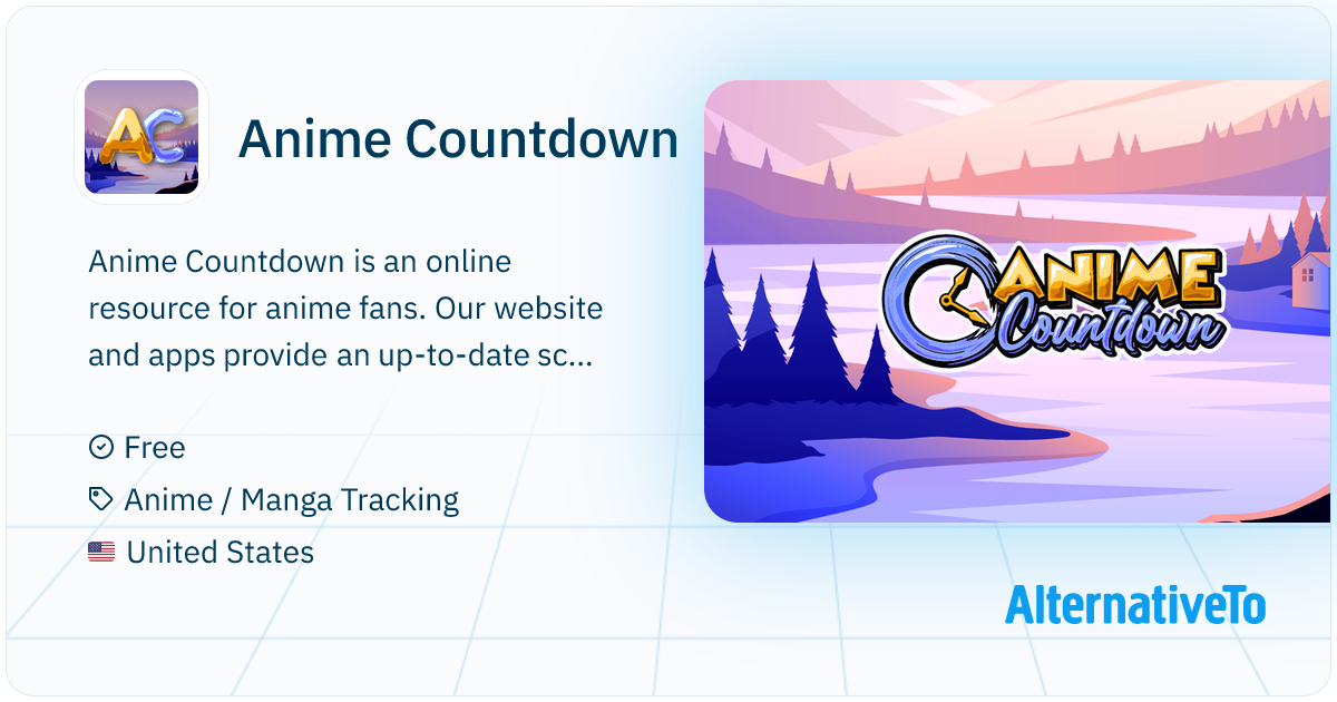 Anime Countdown: The best place to find out when new anime is released ...