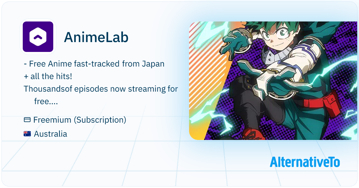 AnimeLab: Free Anime fast-tracked from Japan | AlternativeTo