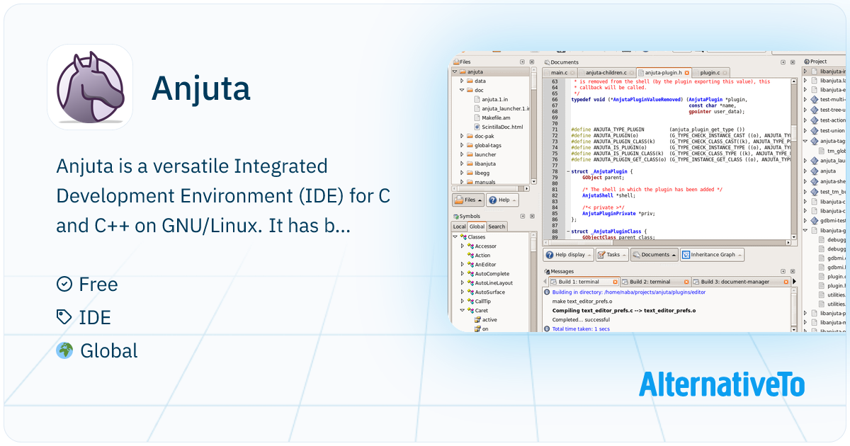 Anjuta: Versatile Integrated Development | AlternativeTo