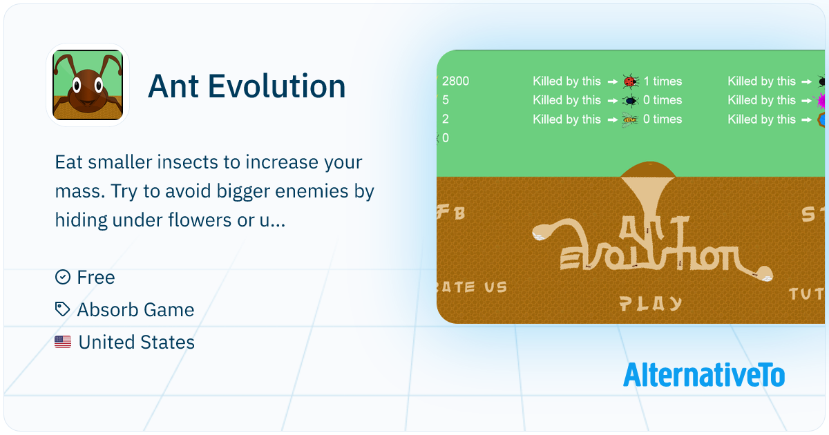 Ant Evolution: A game inspired by Agar.io | AlternativeTo