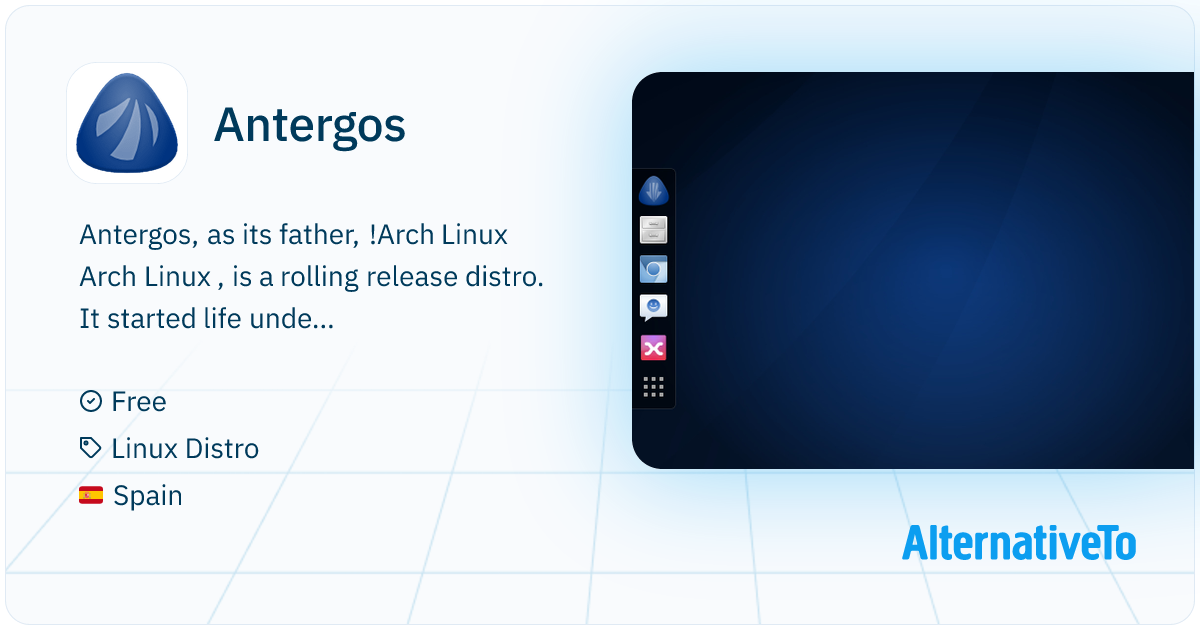 Antergos: Rolling release distribution combining the Cinnamon desktop ...