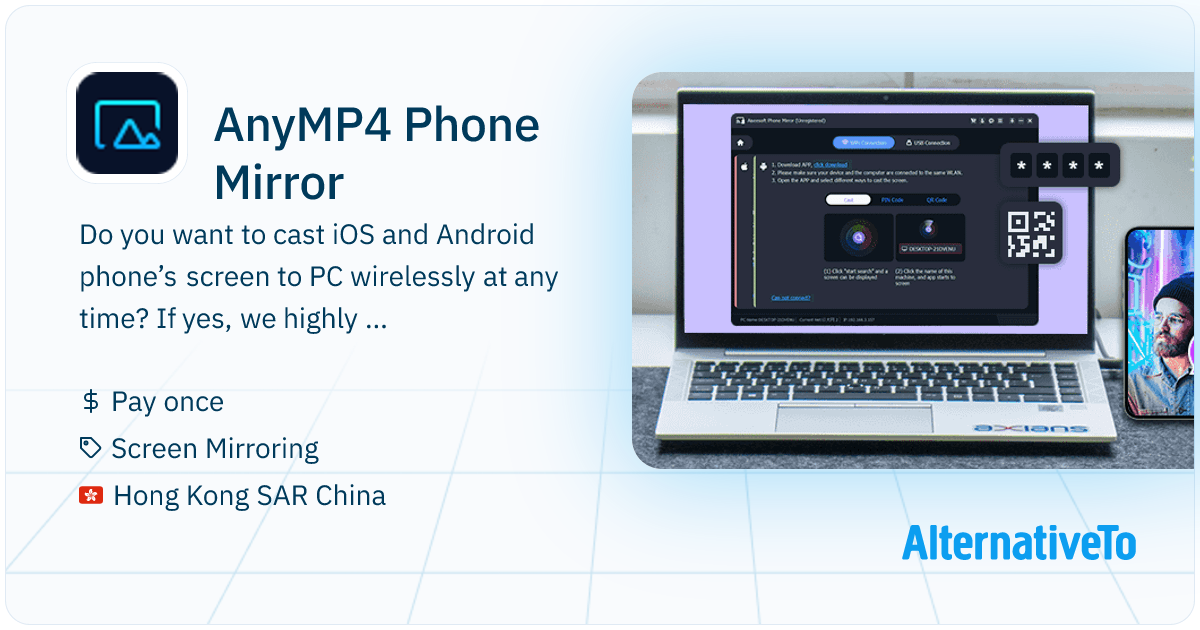 AnyMP4 Phone Mirror: Cast a real-time screen with audio from iOS and ...