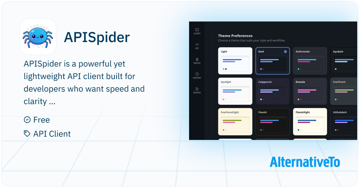 APISpider: Lightweight API client for testing, debugging, and ...