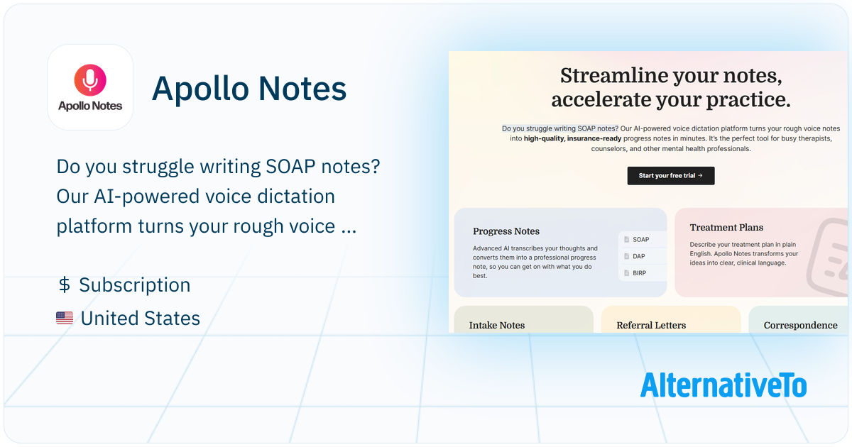 Apollo Notes: Turns your rough voice notes into high-quality, insurance ...