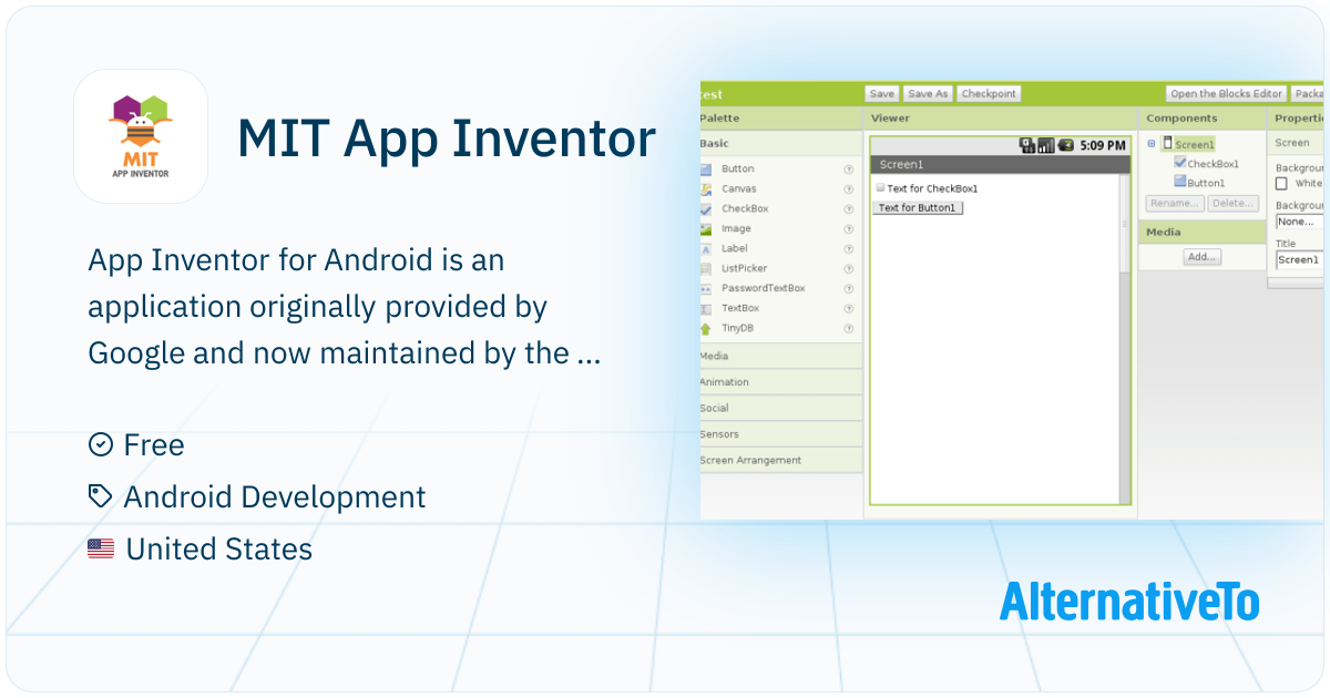 MIT App Inventor: Block-based, visual coding environment empowering ...