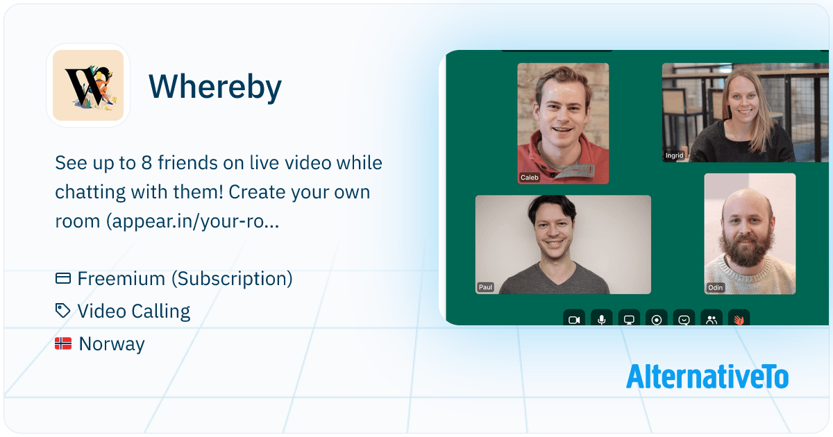Whereby: Video conversations with up to 8 people in your browser - no ...