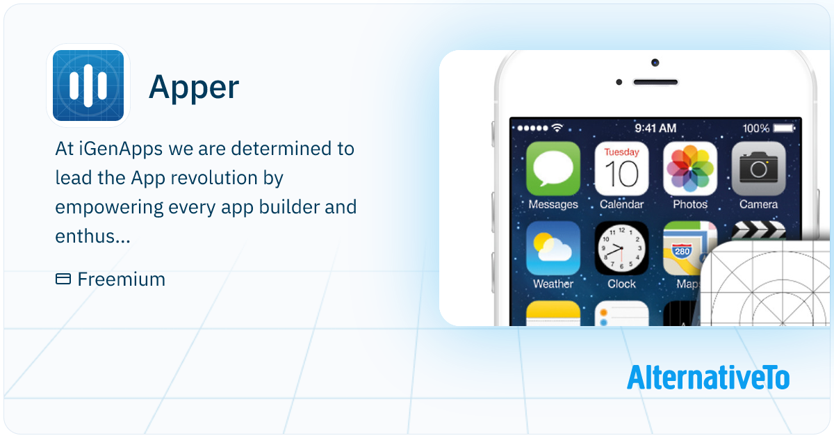 Apper: The easiest way to make an App right from your phone | AlternativeTo
