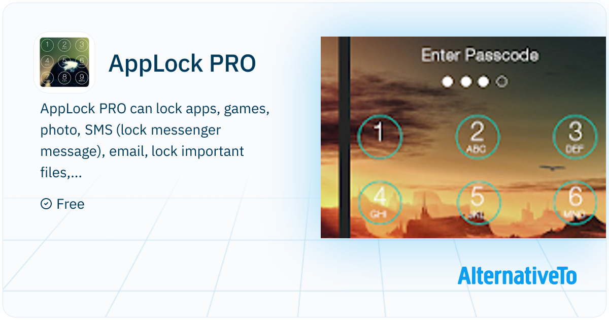 AppLock PRO: PpLock PRO can lock apps, games, photo, SMS (lock ...