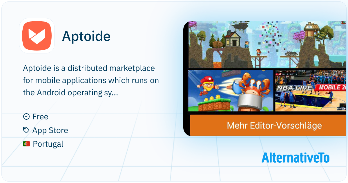 Aptoide: Distributed marketplace for mobile applications which runs on ...
