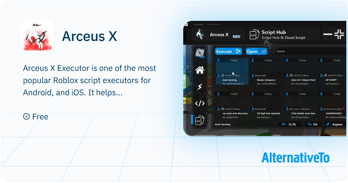 Arceus X: NEO is the latest version of the Arceus X Roblox executor ...