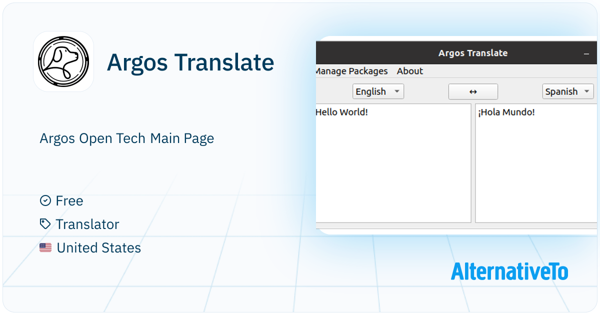 Argos Translate: Open source offline translation app written in Python ...