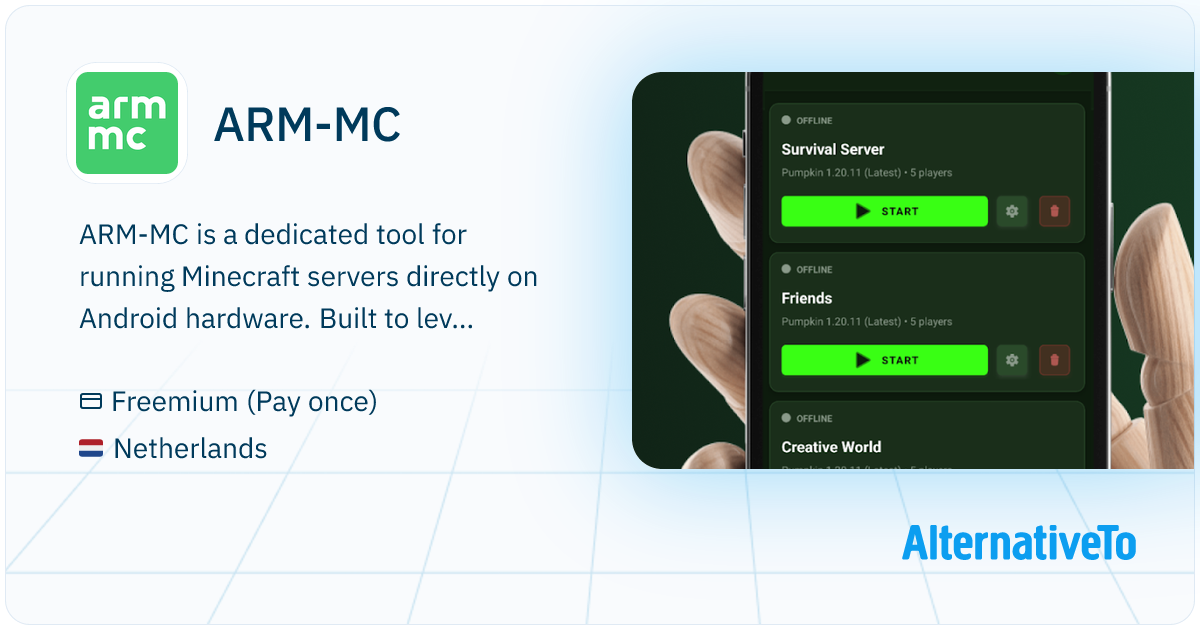ARM-MC: Launch high-performance RUST-based Minecraft servers directly ...